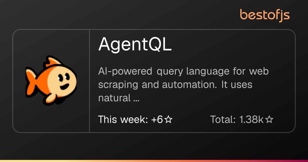 Best of JS • AgentQL