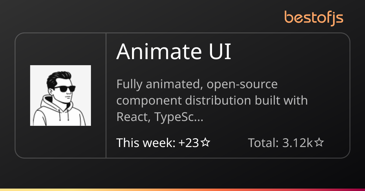 Best of JS • Animate UI