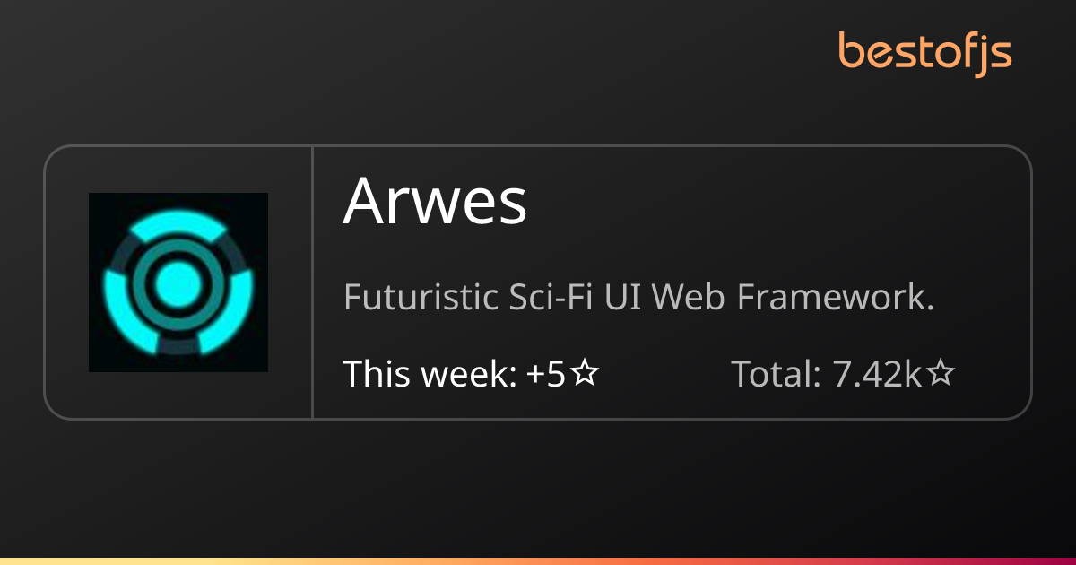 Best of JS • Arwes