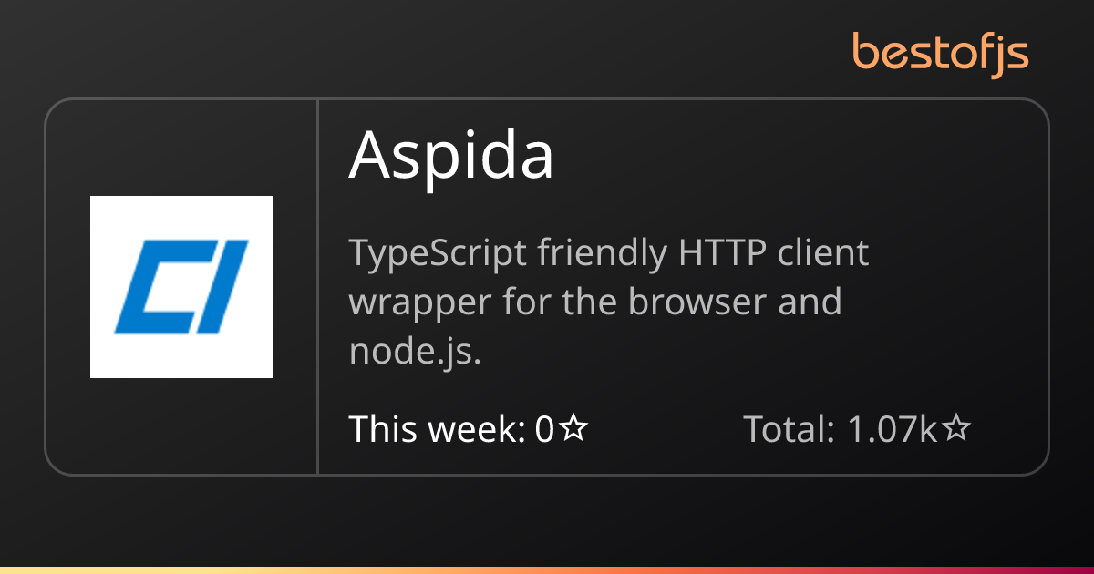 Best of JS • Aspida