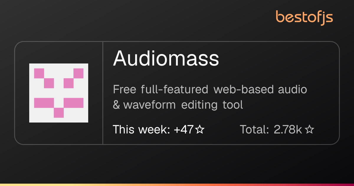 Best of JS • Audiomass