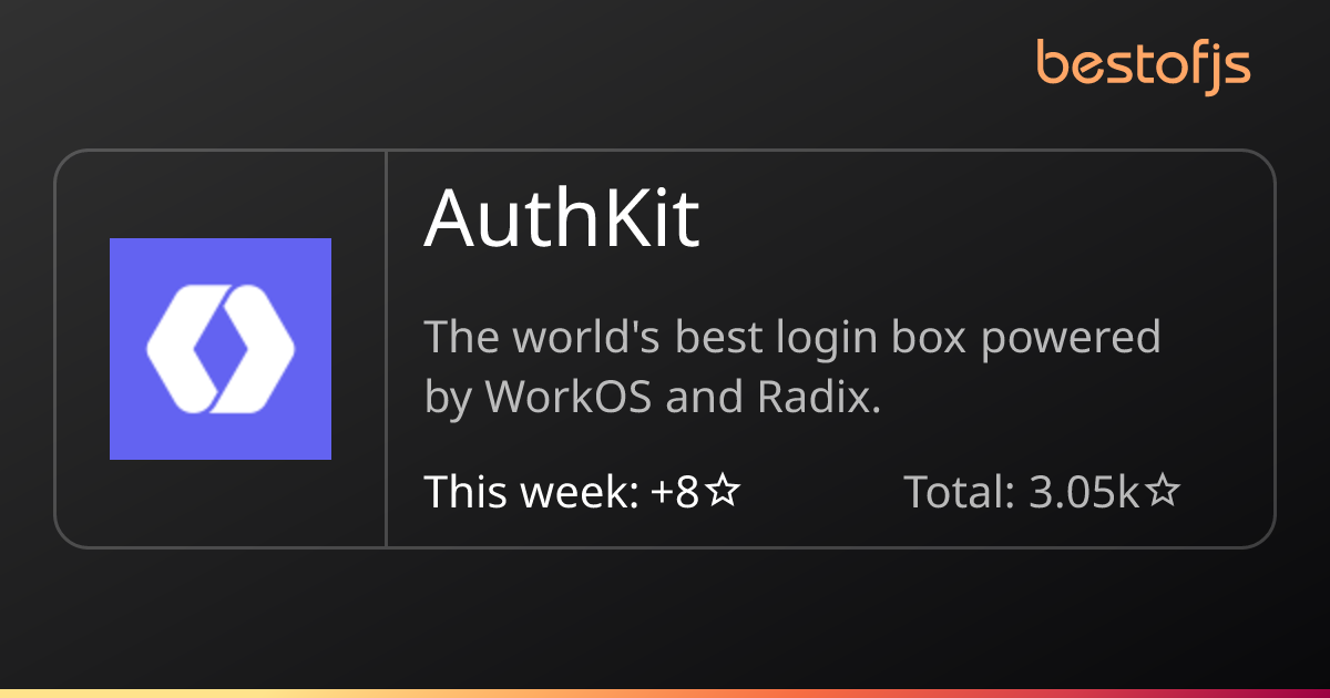 Best of JS • AuthKit