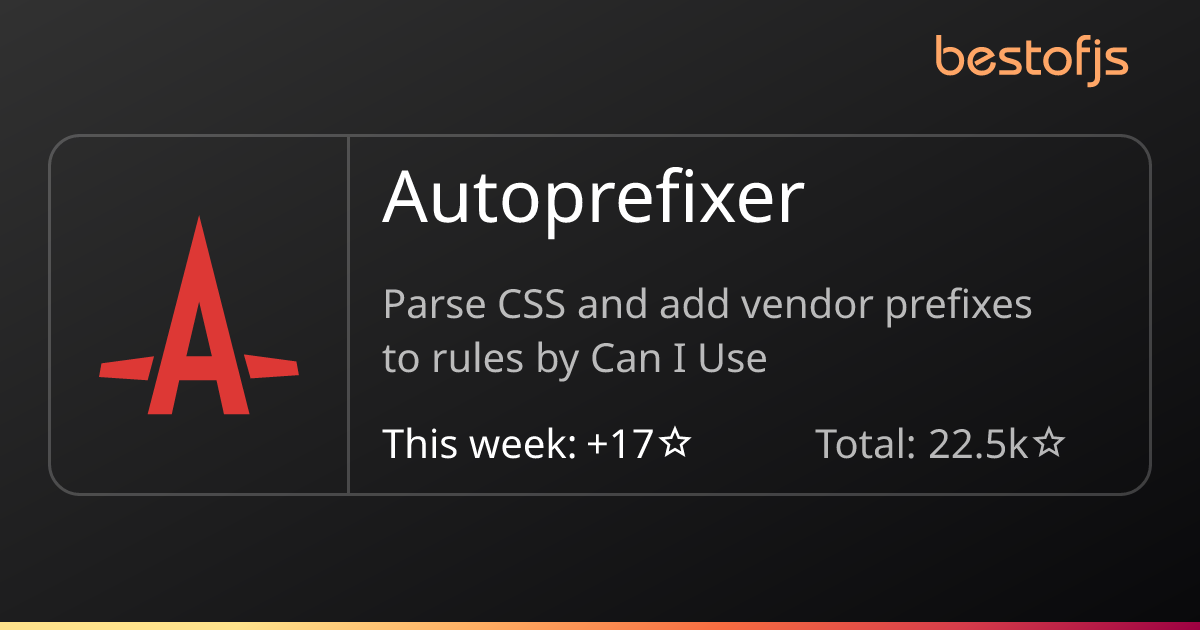 Best of JS • Autoprefixer