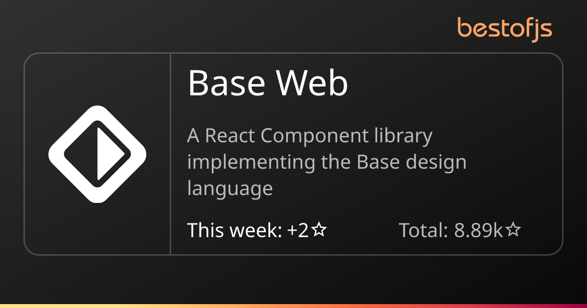Best of JS • Base Web