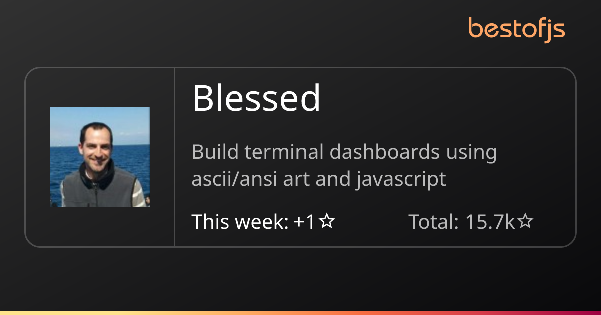 Best of JS • Blessed