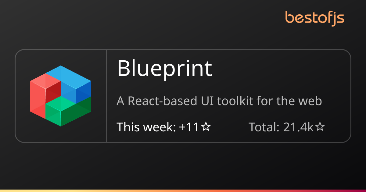 Best of JS • Blueprint