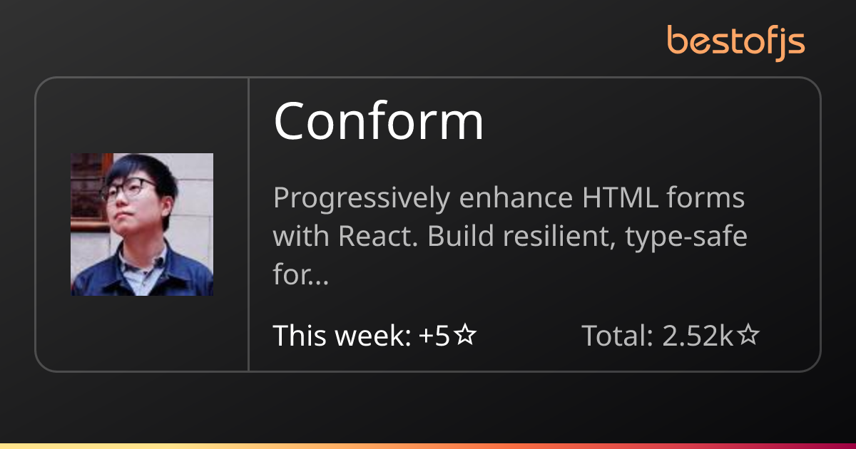 Best of JS • Conform