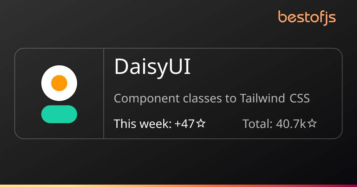 Best of JS • DaisyUI