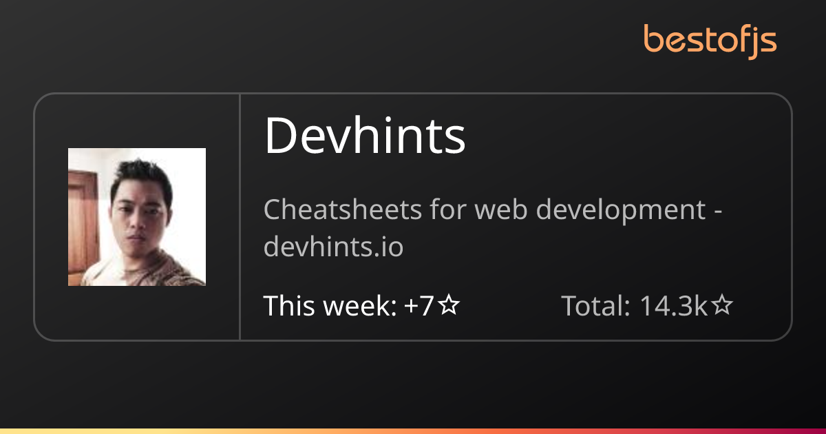 Best of JS • Devhints