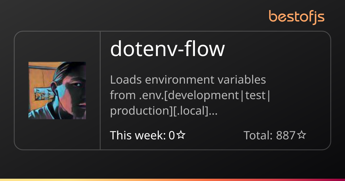Best of JS • dotenv-flow Best of JS • dotenv-flow