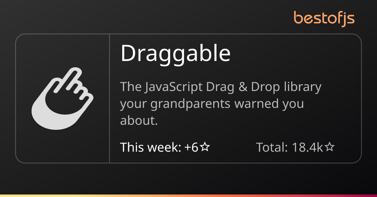 Best of JS • Draggable