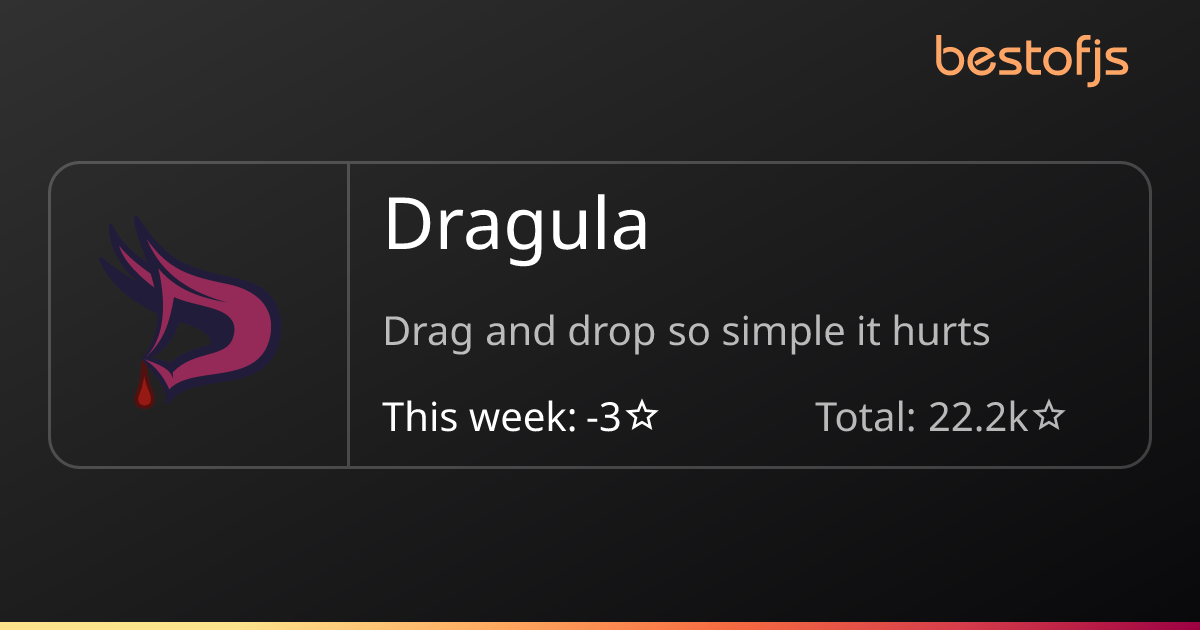 Best of JS • Dragula
