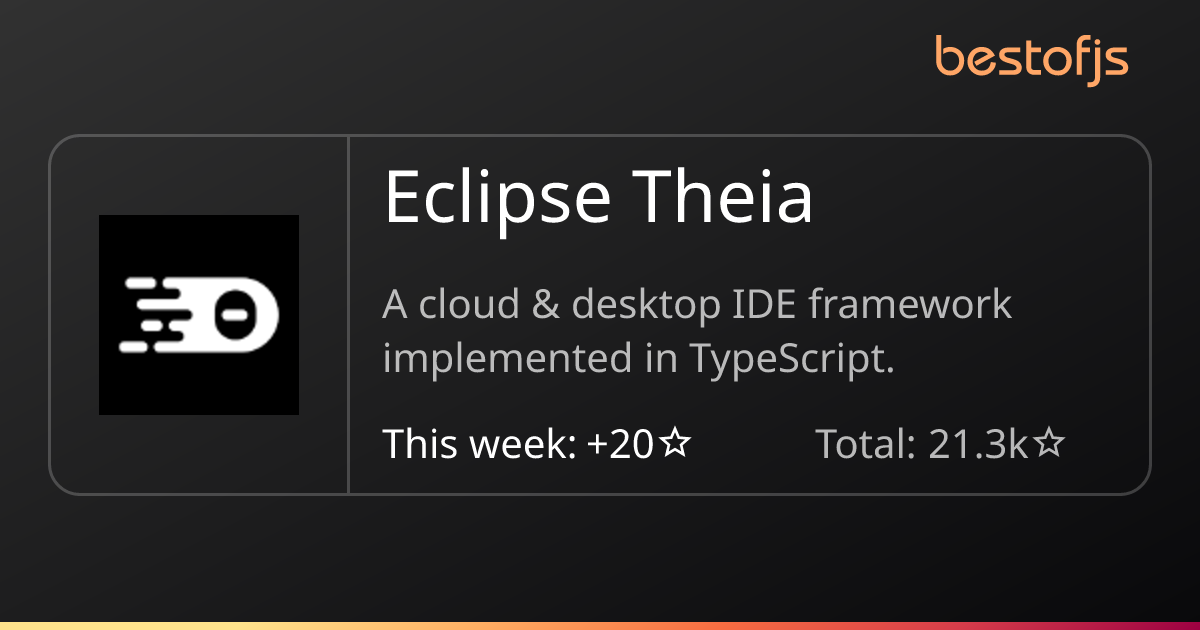 Best of JS • Eclipse Theia