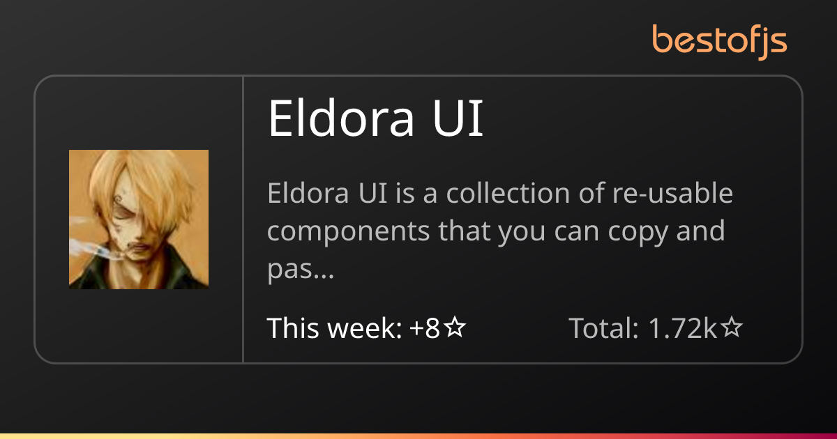 Best of JS • Eldora UI