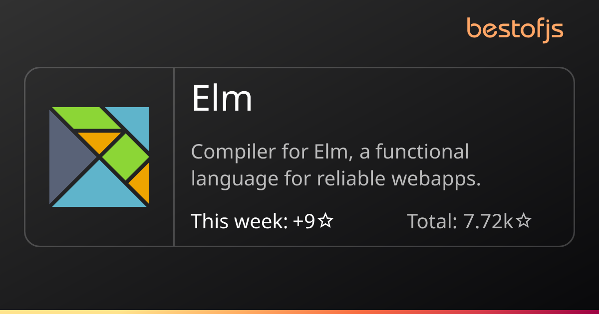 Best of JS • Elm