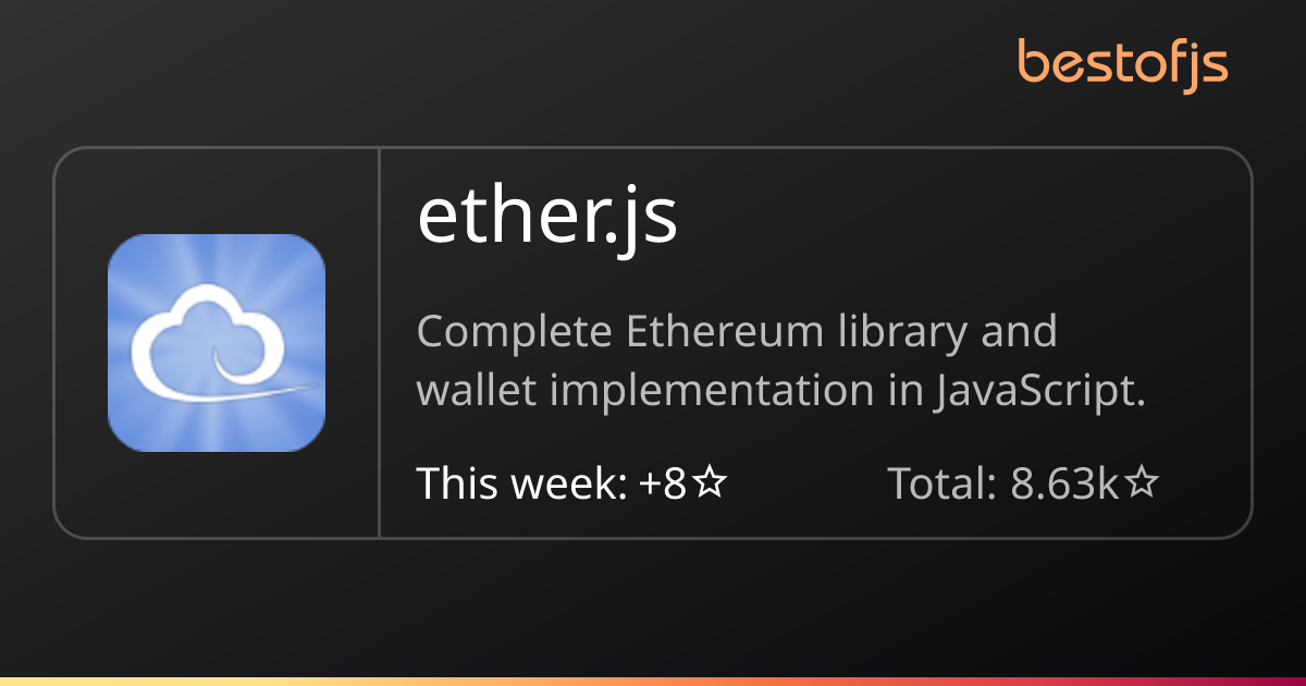 Best of JS • ether.js