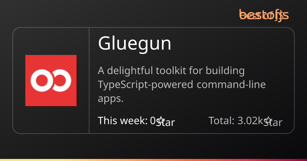 Best Of Js Gluegun