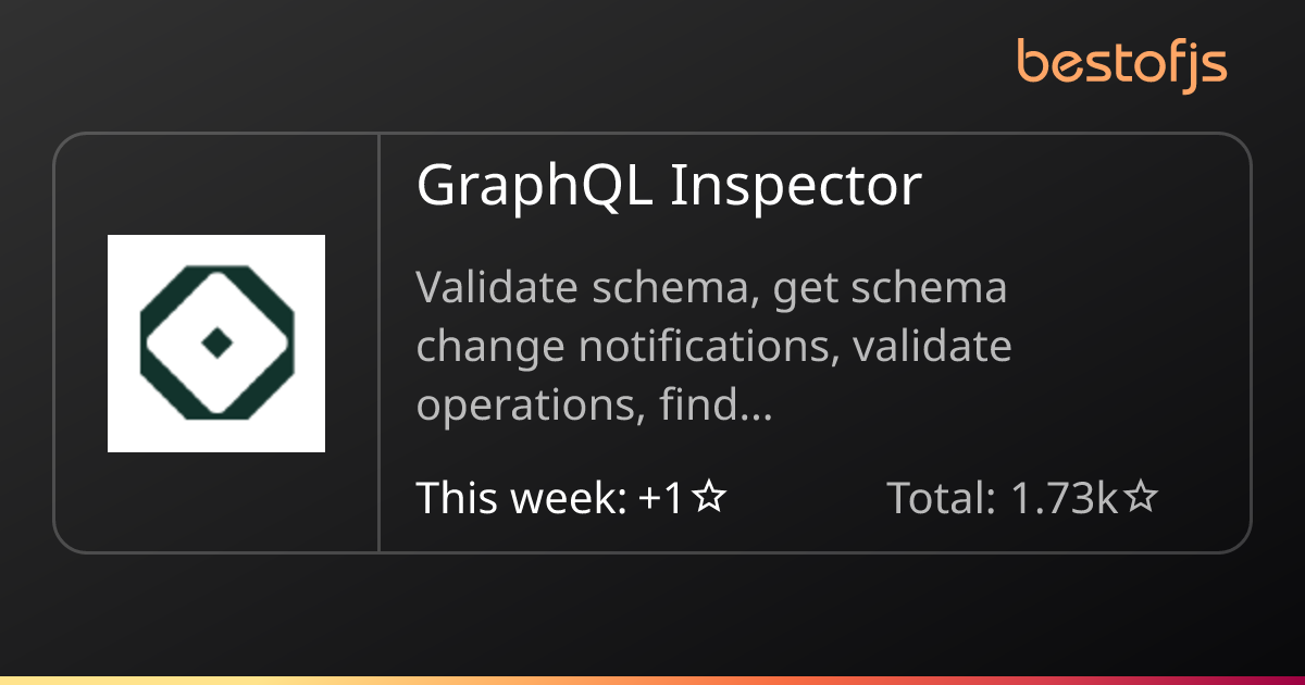 Best of JS • GraphQL Inspector