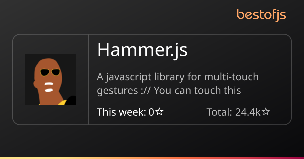 Best of JS • Hammer.js