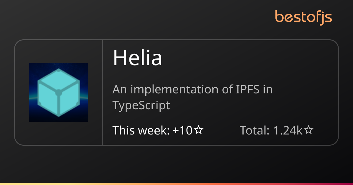 Best of JS • Helia