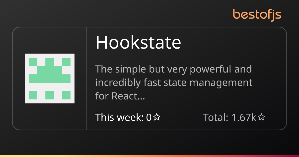 Best of JS • Hookstate