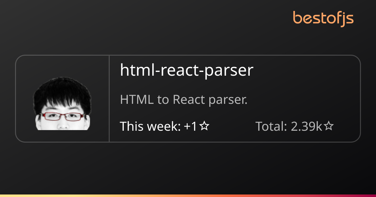 Best of JS • html-react-parser