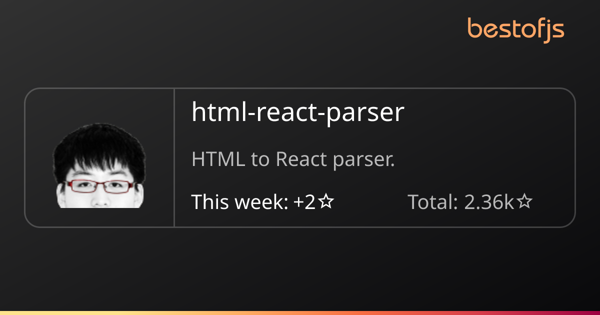 Best of JS • html-react-parser