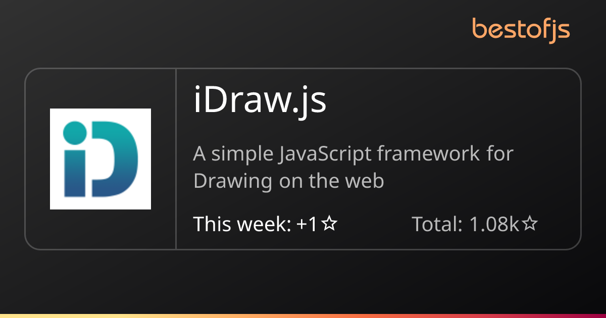 Best of JS • iDraw.js