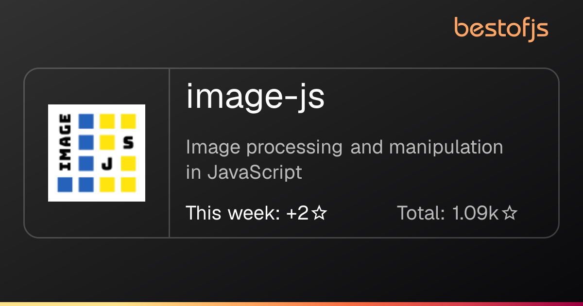 Best of JS • image-js