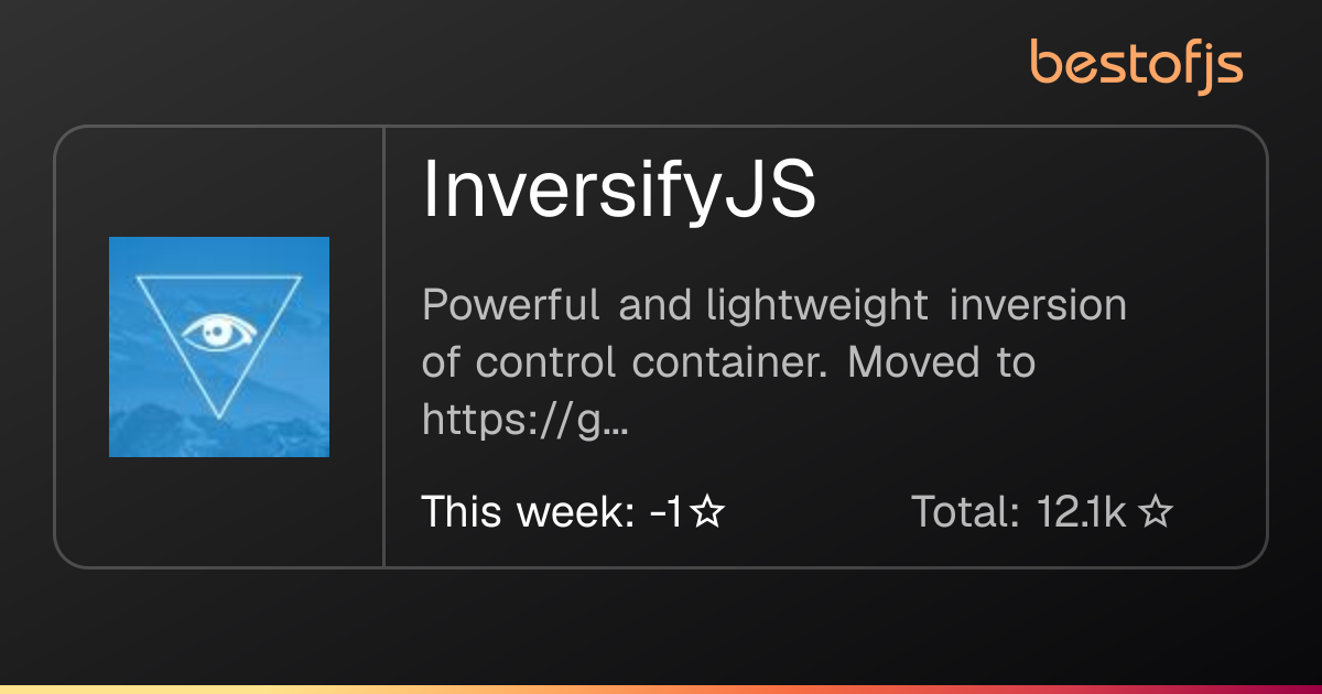 Best of JS • InversifyJS