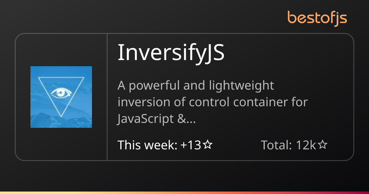 Best of JS • InversifyJS
