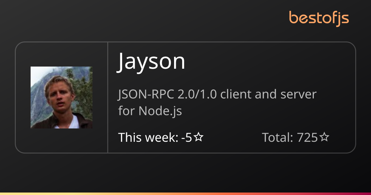 Best of JS • Jayson