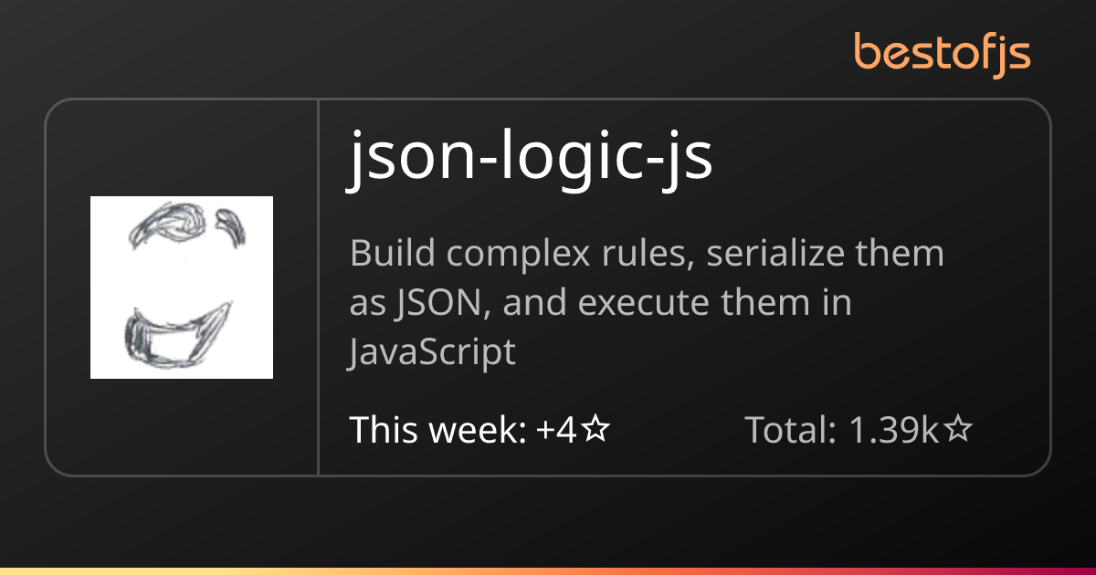 Best of JS • json-logic-js Best of JS • json-logic-js