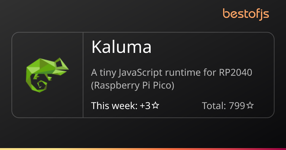 Best of JS • Kaluma