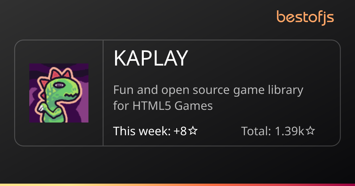 Best of JS • KAPLAY