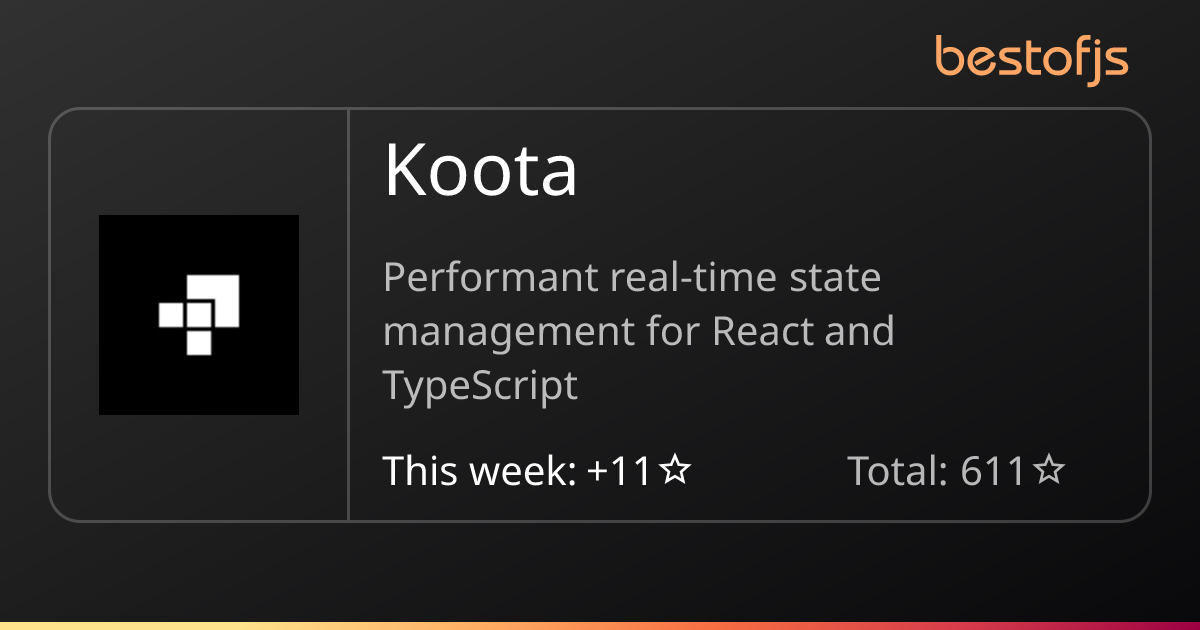 Best of JS • Koota