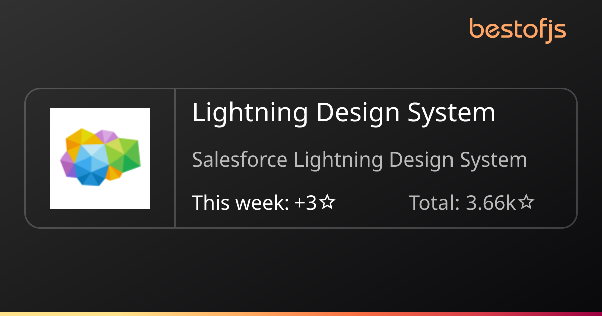 Best of JS • Lightning Design System