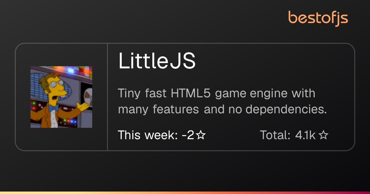 Best of JS • LittleJS