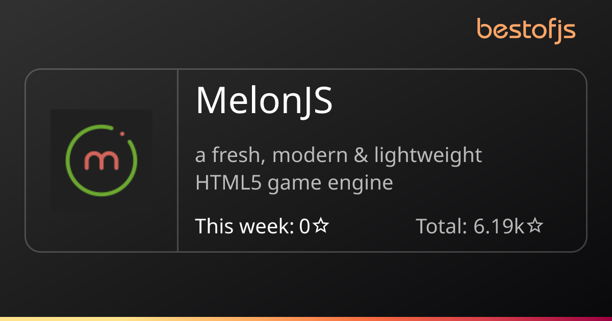 Best of JS • MelonJS