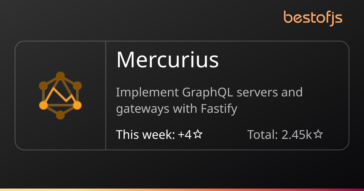 Best of JS • Mercurius