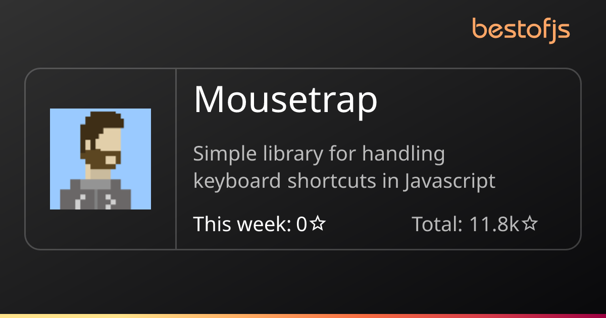 Best of JS • Mousetrap