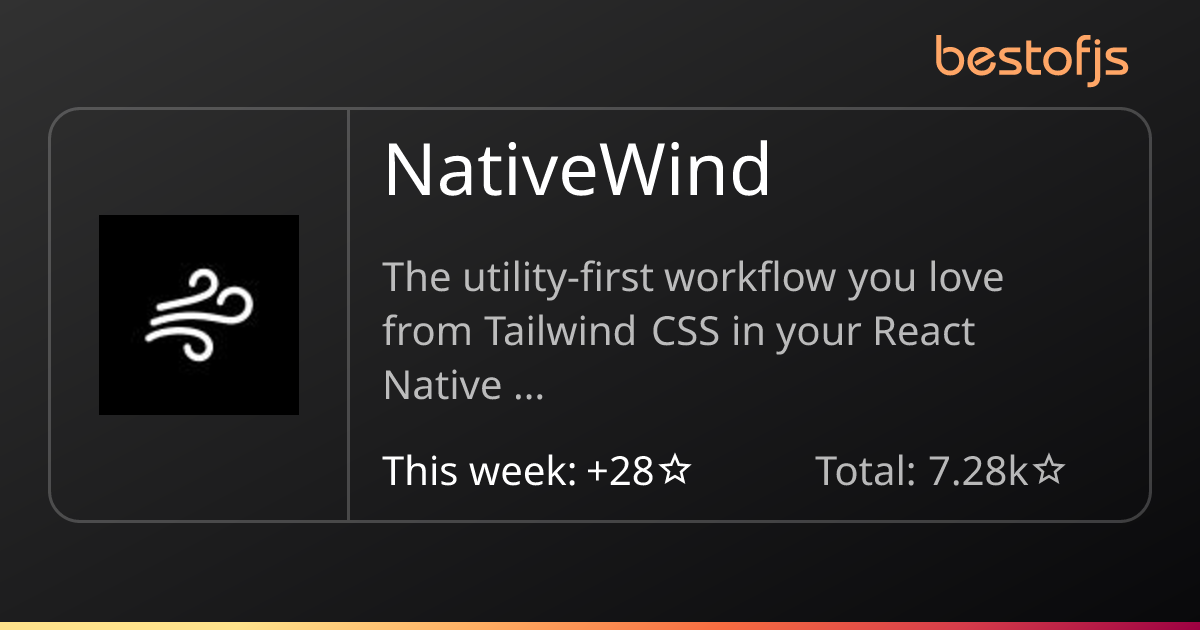 Best of JS • NativeWind