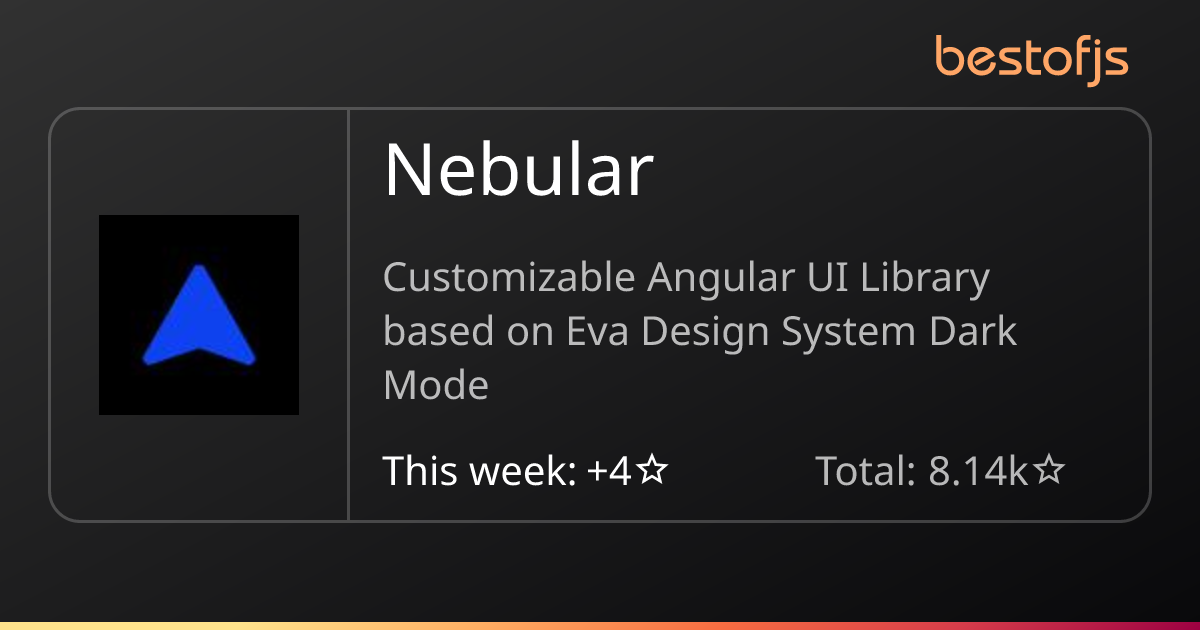Best of JS • Nebular