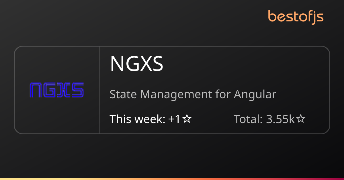 Best of JS • NGXS Best of JS • NGXS