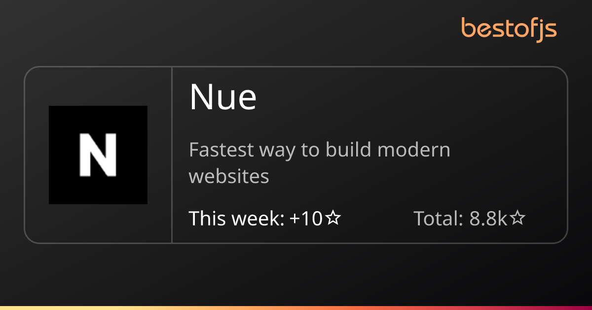 Best Of Js • Nue