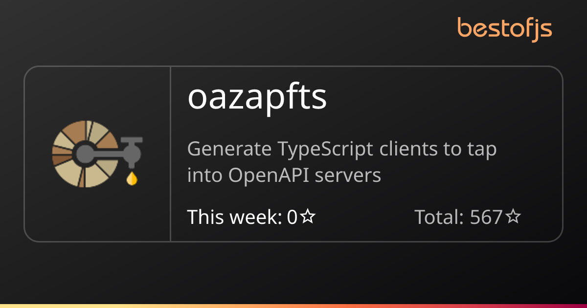 Best of JS • oazapfts