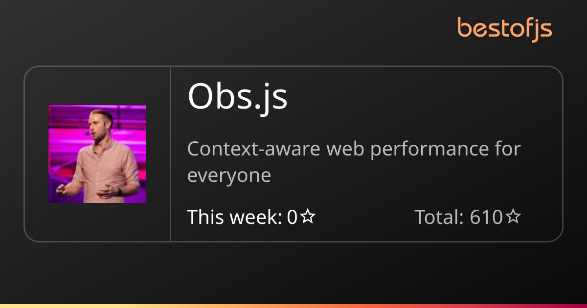 Best of JS • Obs.js
