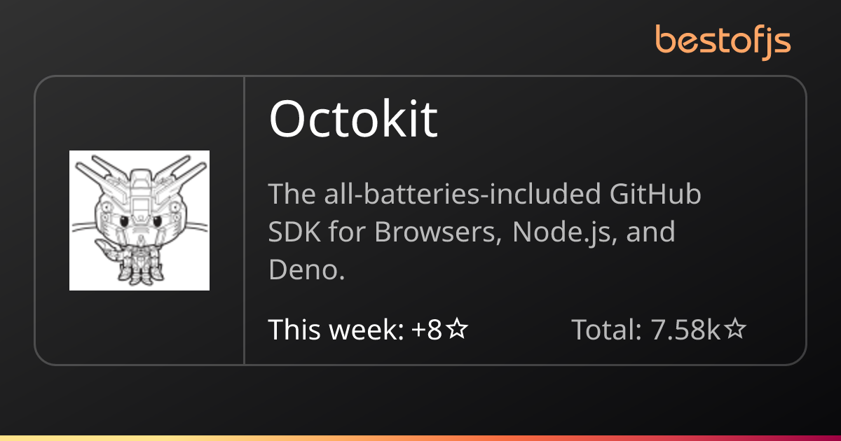 Best of JS • Octokit