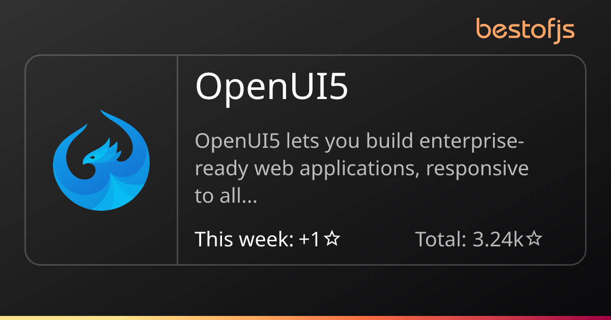 Best of JS • OpenUI5
