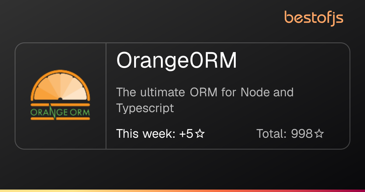 Best of JS • Orange0RM